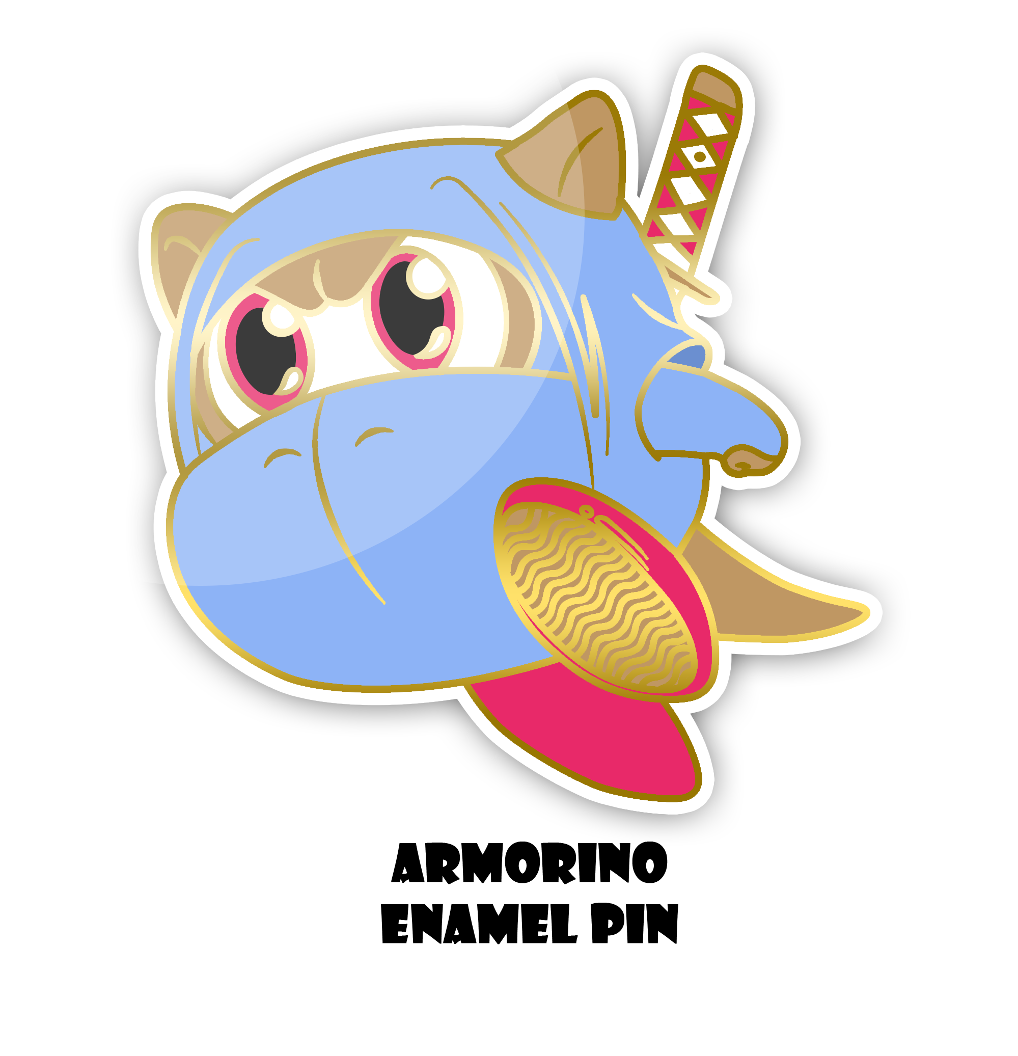 Armorino Collectors Pin | Animo Fearless Merch